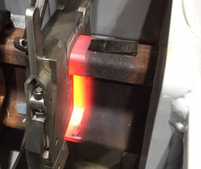 GPS positional weld data recording Twin Head for plain rail High Output ...